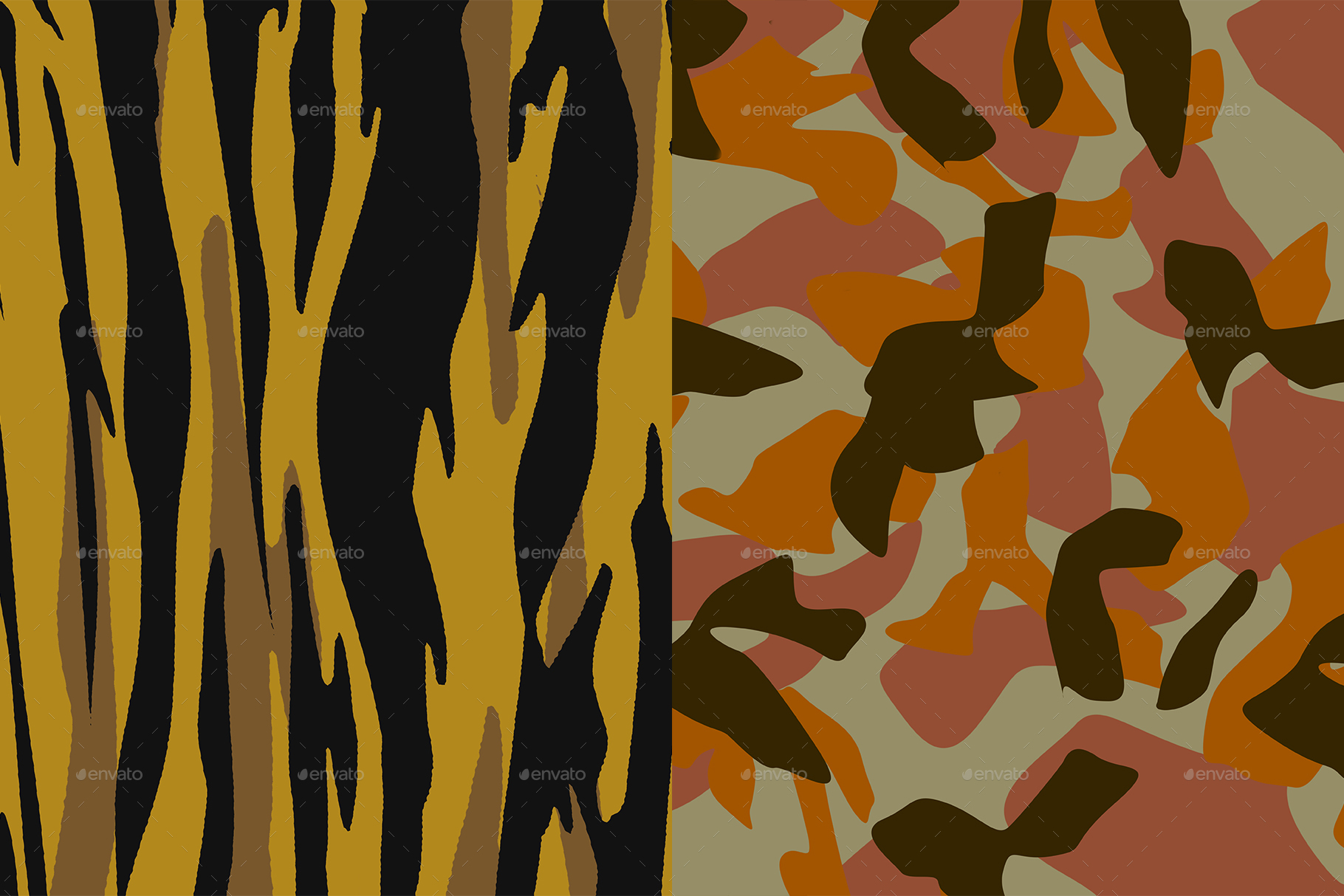 10 Camo Pattern, Graphics | GraphicRiver