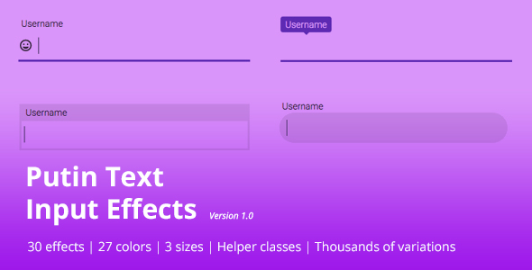Putin Text Input Effects by Web_Trendy | CodeCanyon