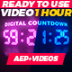 Countdown - Kinetic Odometer 1 Hour by -sparta- | VideoHive