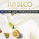 Fun Deco Food Menu, Print Templates | GraphicRiver