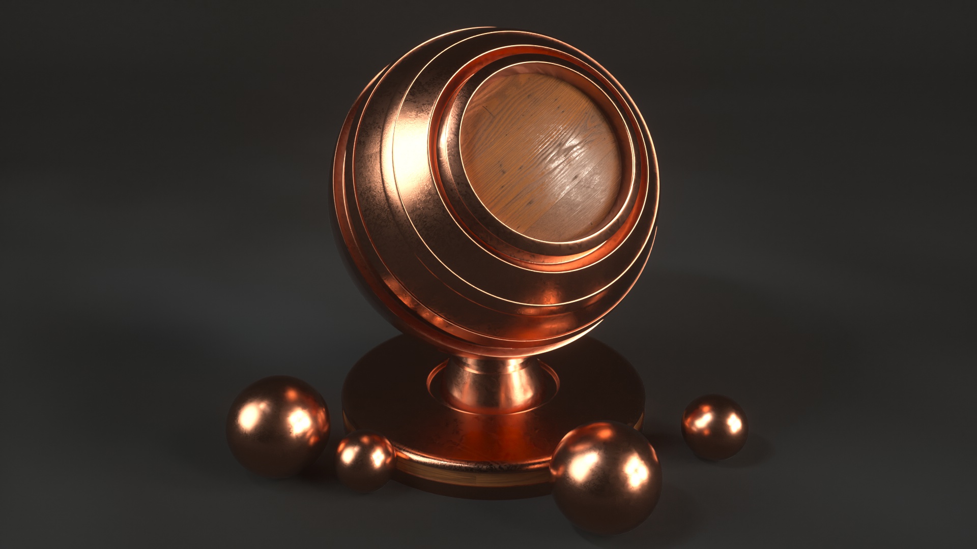 15 Bronze Material Shaders for Cinema4d Octane Render by 3dtreatment