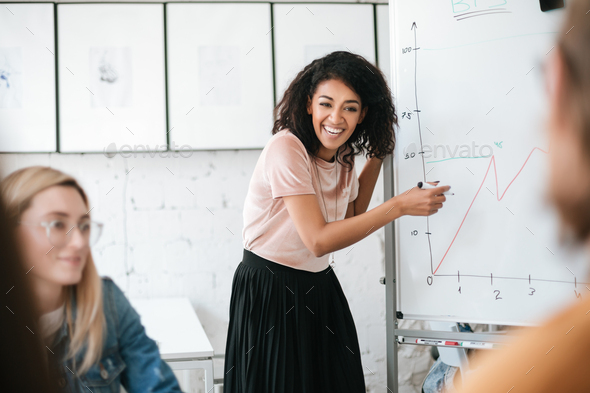 Student Giving Presentation