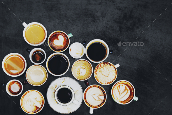Coffee cup collection Stock Photo by Rawpixel | PhotoDune