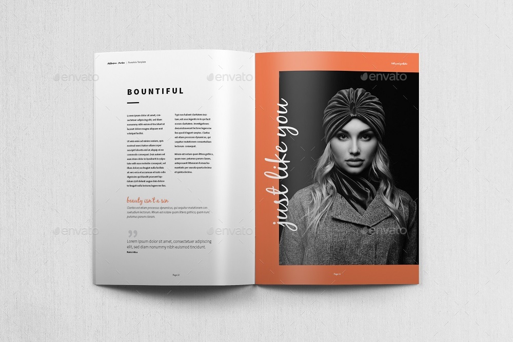 Clean Potrait Multipurpose Brochure Vol.3, Print Templates | GraphicRiver