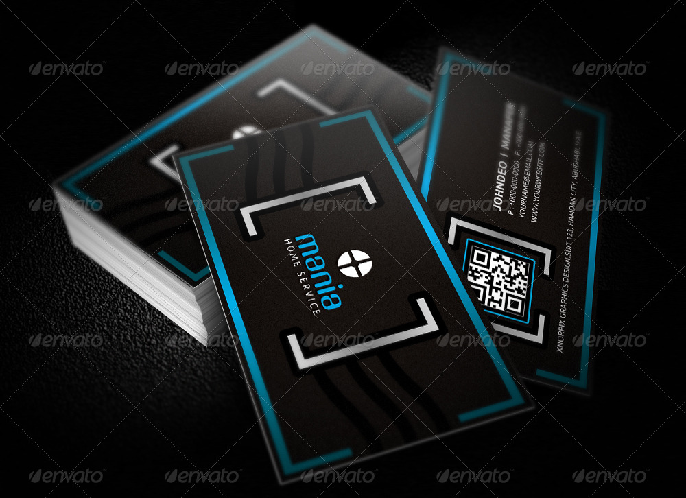 Open Business Card, Print Templates | GraphicRiver