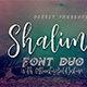 Shalimar Font Duo, Fonts | GraphicRiver