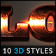 10 3D Styles vol. 22, Add-ons | GraphicRiver