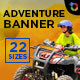 Adventure Banner, Web Elements | GraphicRiver