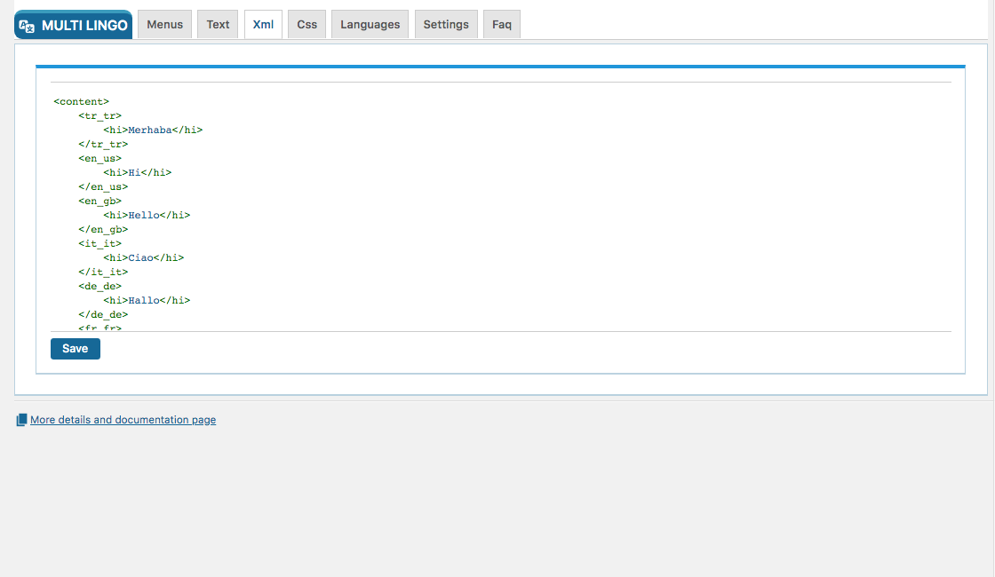 WP Multi Lingo by CapariSoft | CodeCanyon