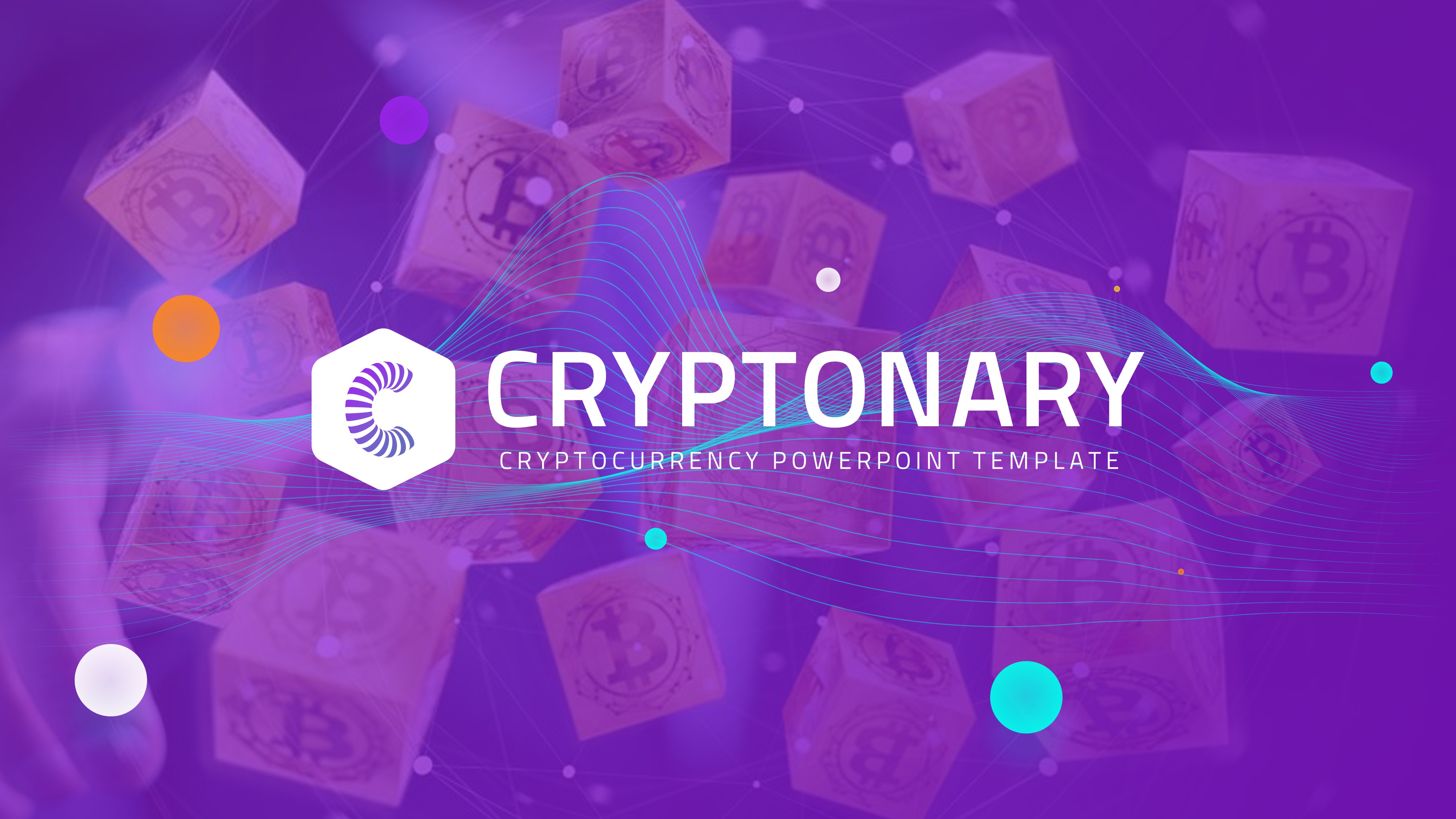 Cryptonary Cryptocurrency PowerPoint Template, Presentation Templates