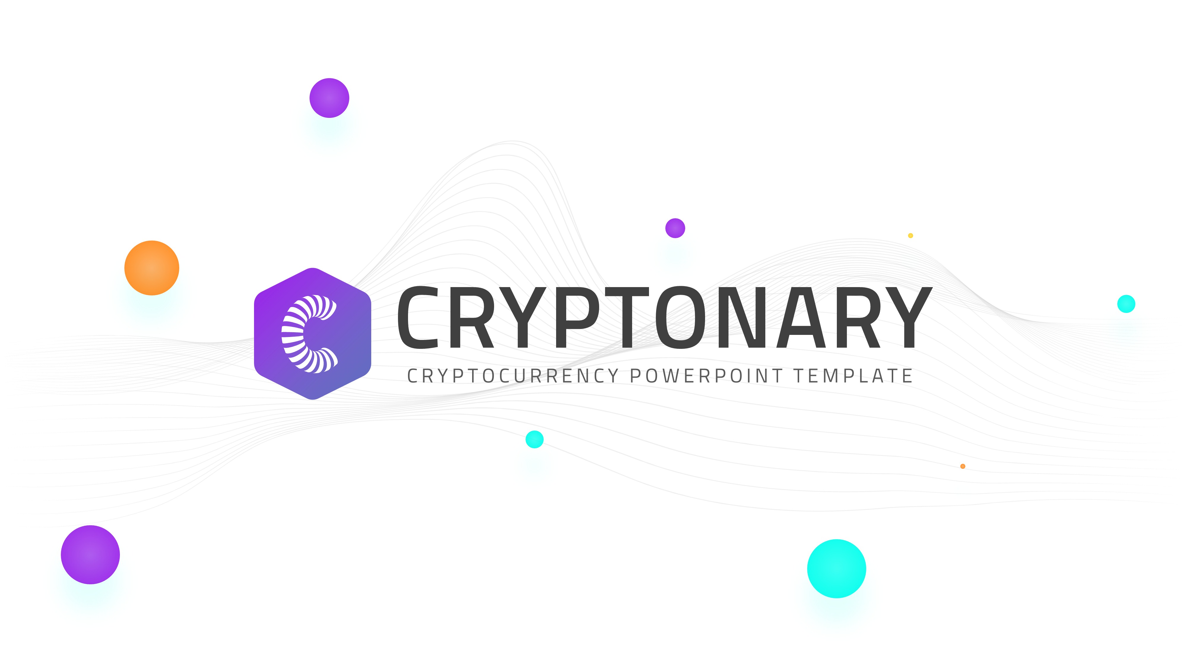 Cryptonary Cryptocurrency PowerPoint Template, Presentation Templates