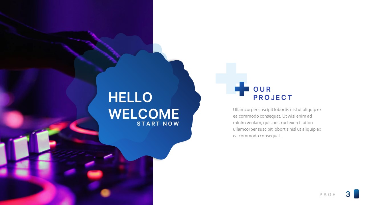 Stereo Music Presentation Template, Presentation Templates | GraphicRiver