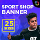 Sport Shop Banner, Web Elements | GraphicRiver