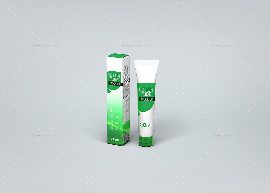 Lotion Tube Mock-up, Graphics | GraphicRiver