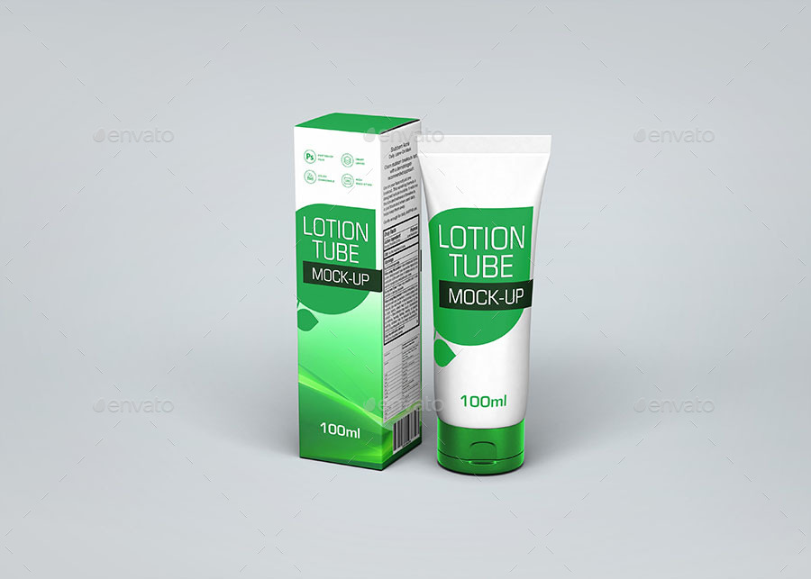 Lotion Tube Mock-up, Graphics | GraphicRiver