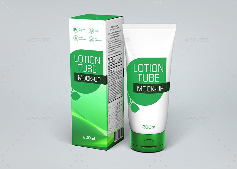 Lotion Tube Mock-up, Graphics | GraphicRiver