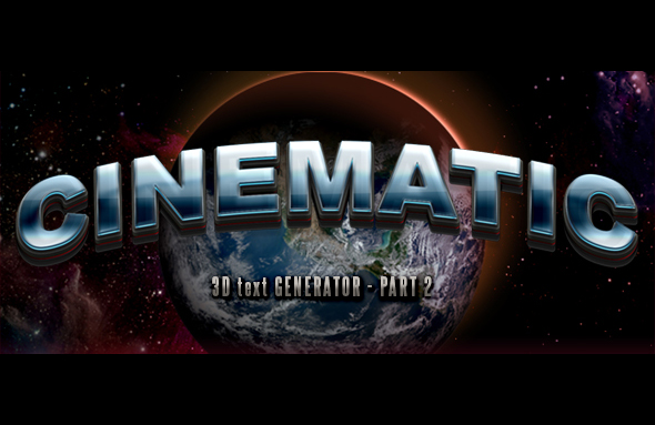 3D Cinematic Actions - Bundle, Add-ons | GraphicRiver