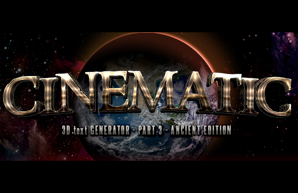 3D Cinematic Actions - Bundle, Add-ons | GraphicRiver