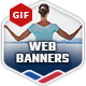 Professional GIF Banners, Web Elements | GraphicRiver