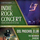Indie Rock Concert Flyer / Poster, Print Templates | GraphicRiver