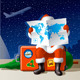 Santa's Christmas Travel, Vectors | GraphicRiver