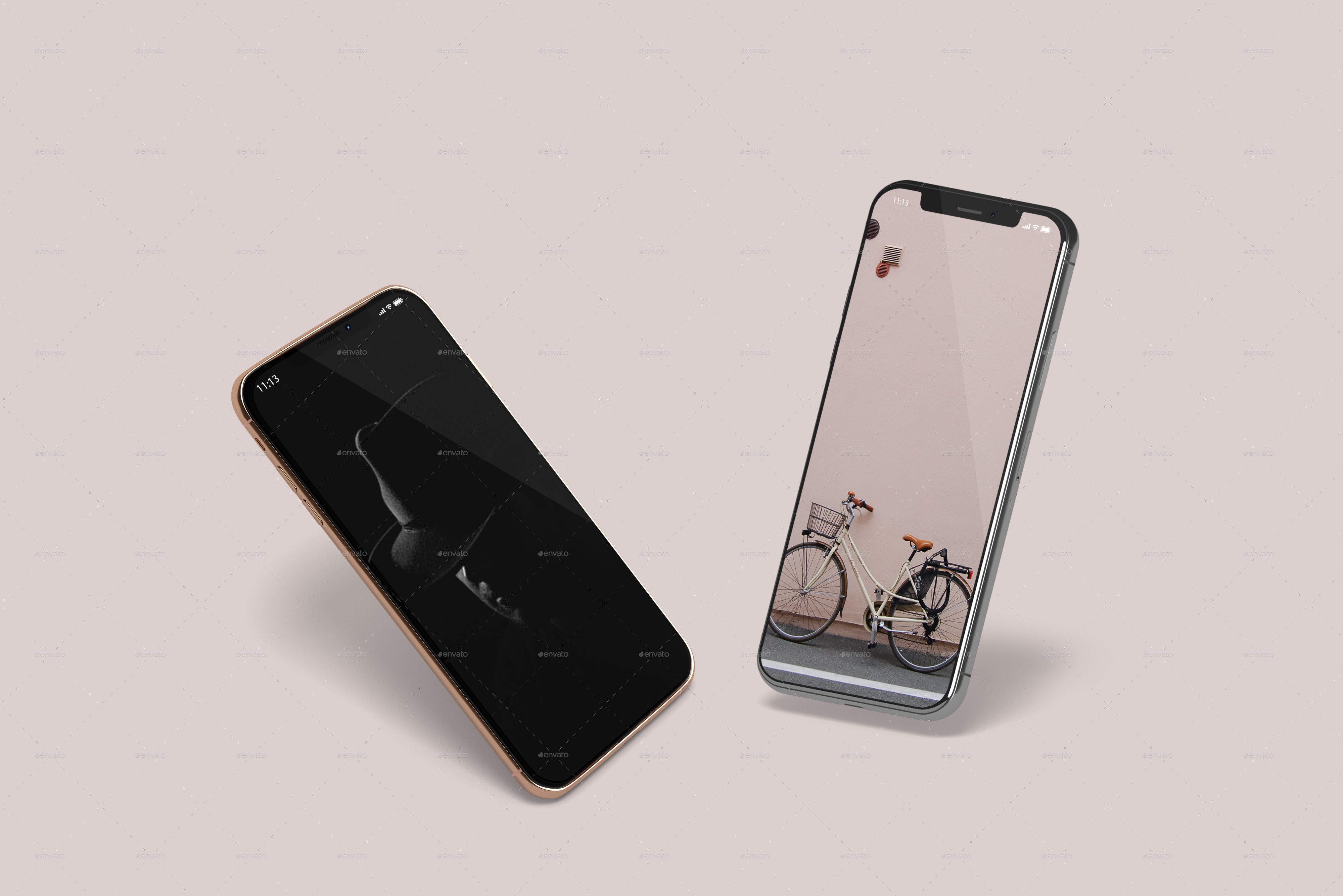 Phone X and Phone Xs Max, Graphics | GraphicRiver
