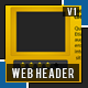 Web Header-1, Web Elements | GraphicRiver