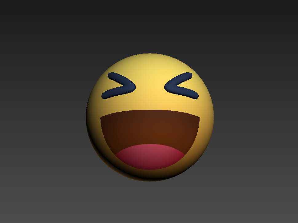 Animated Facebook Haha Reaction Button by BariaCG | 3DOcean