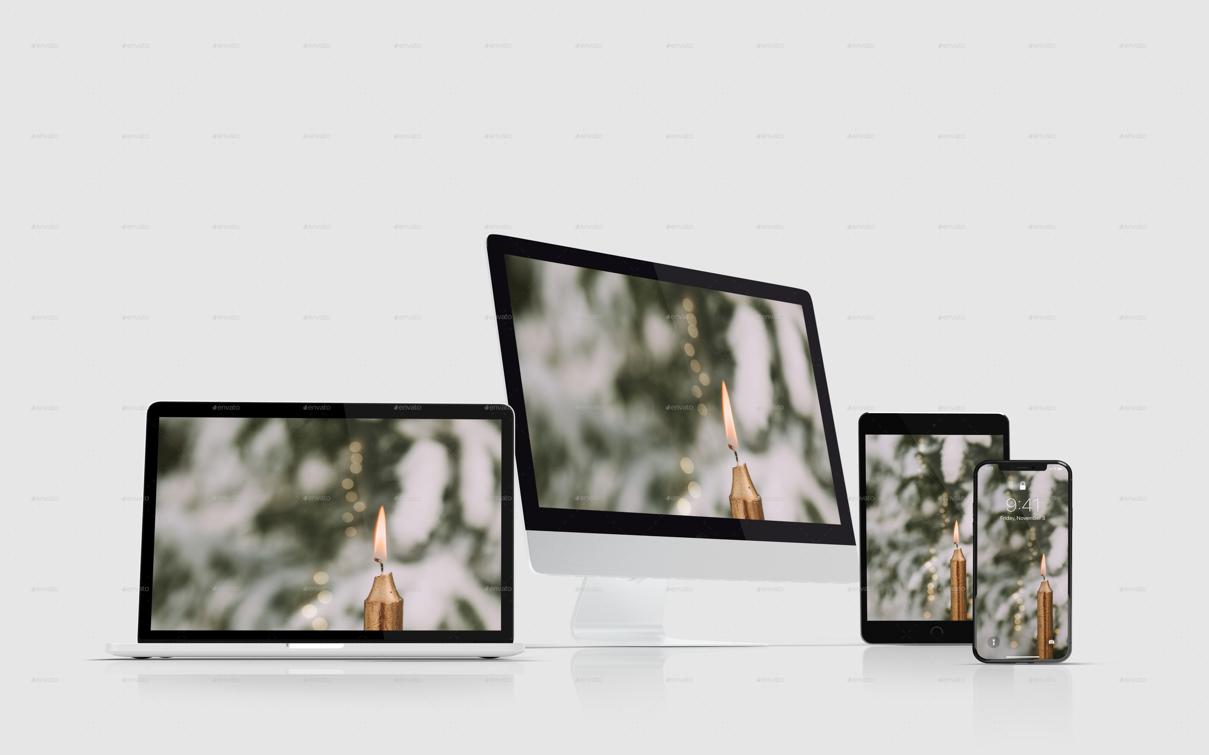 Multi Device Responsive Website Mockup by Graphicbar | GraphicRiver