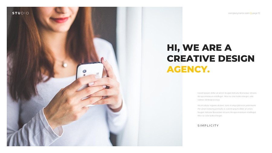 Studio Multipurpose PowerPoint Template, Presentation Templates ...