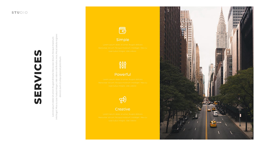 Studio Multipurpose PowerPoint Template, Presentation Templates ...