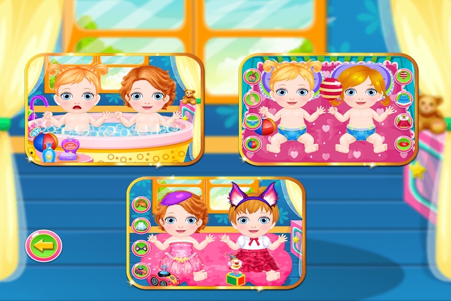 New Born Twins Baby Caring Game + Admob + Ready For Publish + Android ...