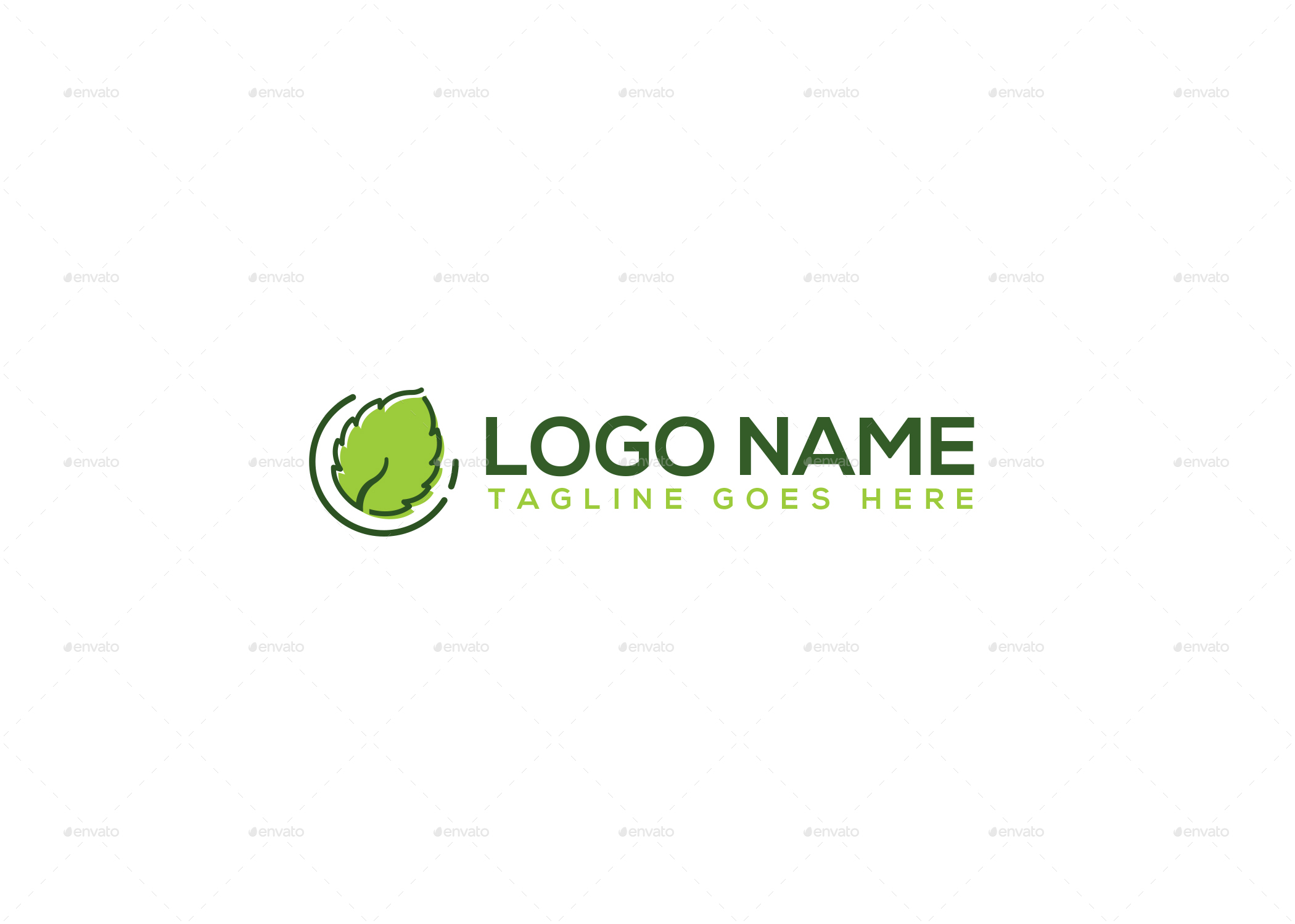 Leaf Logo Design, Logo Templates | GraphicRiver