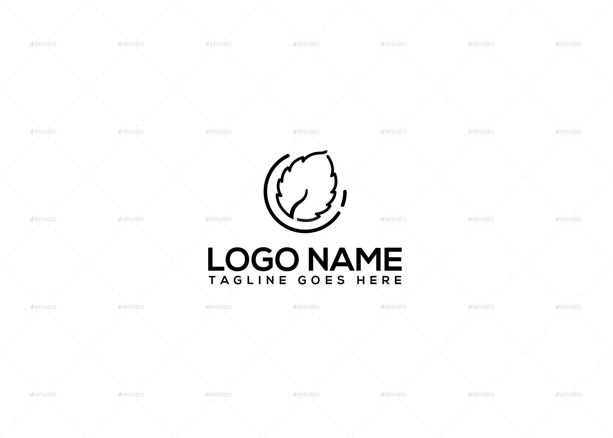 Leaf Logo Design, Logo Templates | GraphicRiver