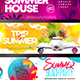 Summer Party Facebook Cover, Web Elements | GraphicRiver