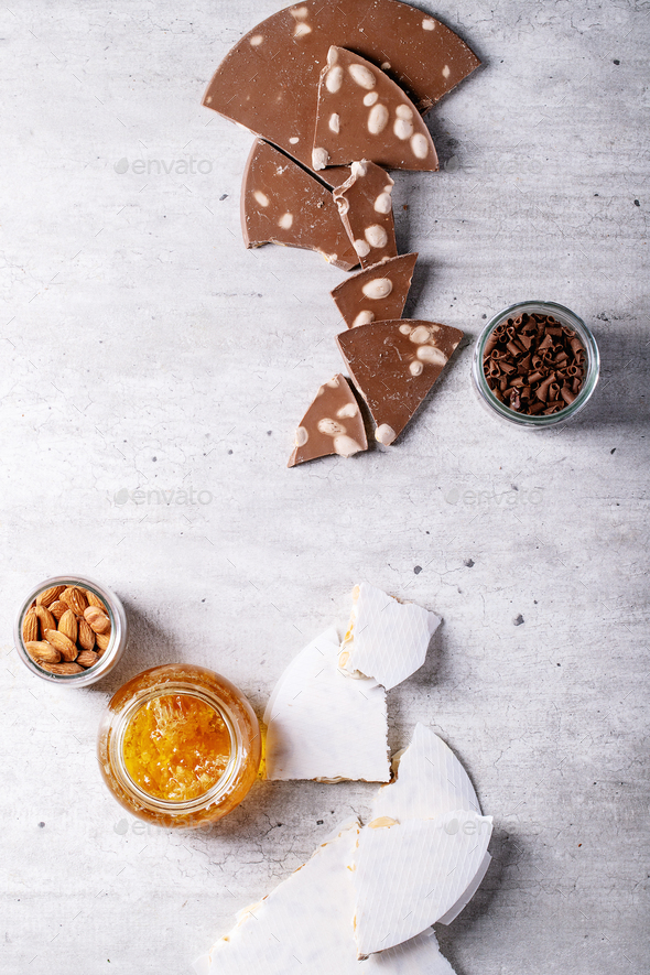 Traditional Spanish candy turron Stock Photo by Feirlight | PhotoDune