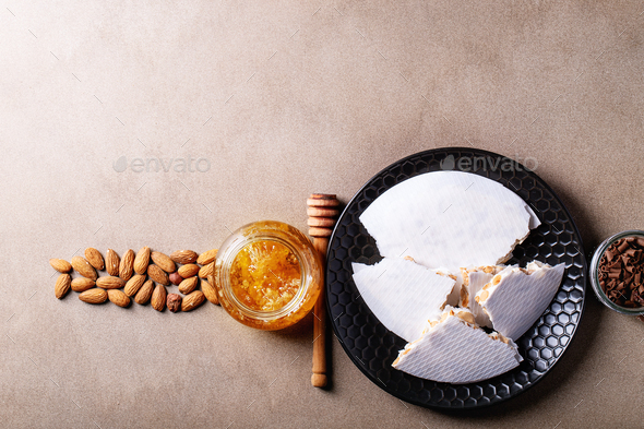 Traditional Spanish candy turron Stock Photo by Feirlight | PhotoDune