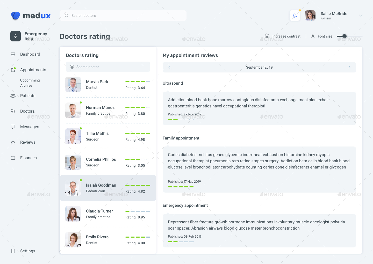 Medux – Web Dashboard UI Kit for Photoshop, Web Elements | GraphicRiver