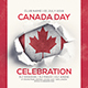Canada Day Party Flyer, Print Templates | GraphicRiver
