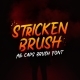 Stricken Brush, Fonts | GraphicRiver
