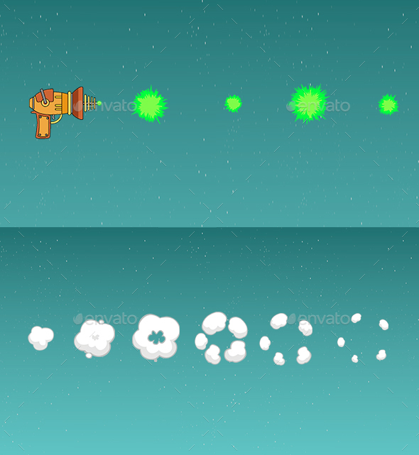 Game asset : 2D Alien Character, Game Assets | GraphicRiver