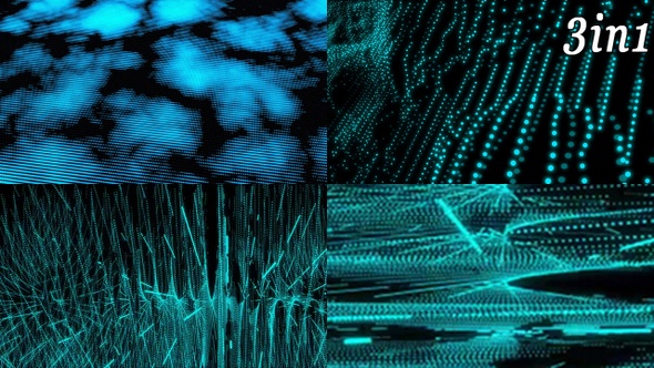 Led Noise - VJ Loop Pack (3in1), Motion Graphics | VideoHive