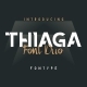 THIAGA Duo, Fonts | GraphicRiver