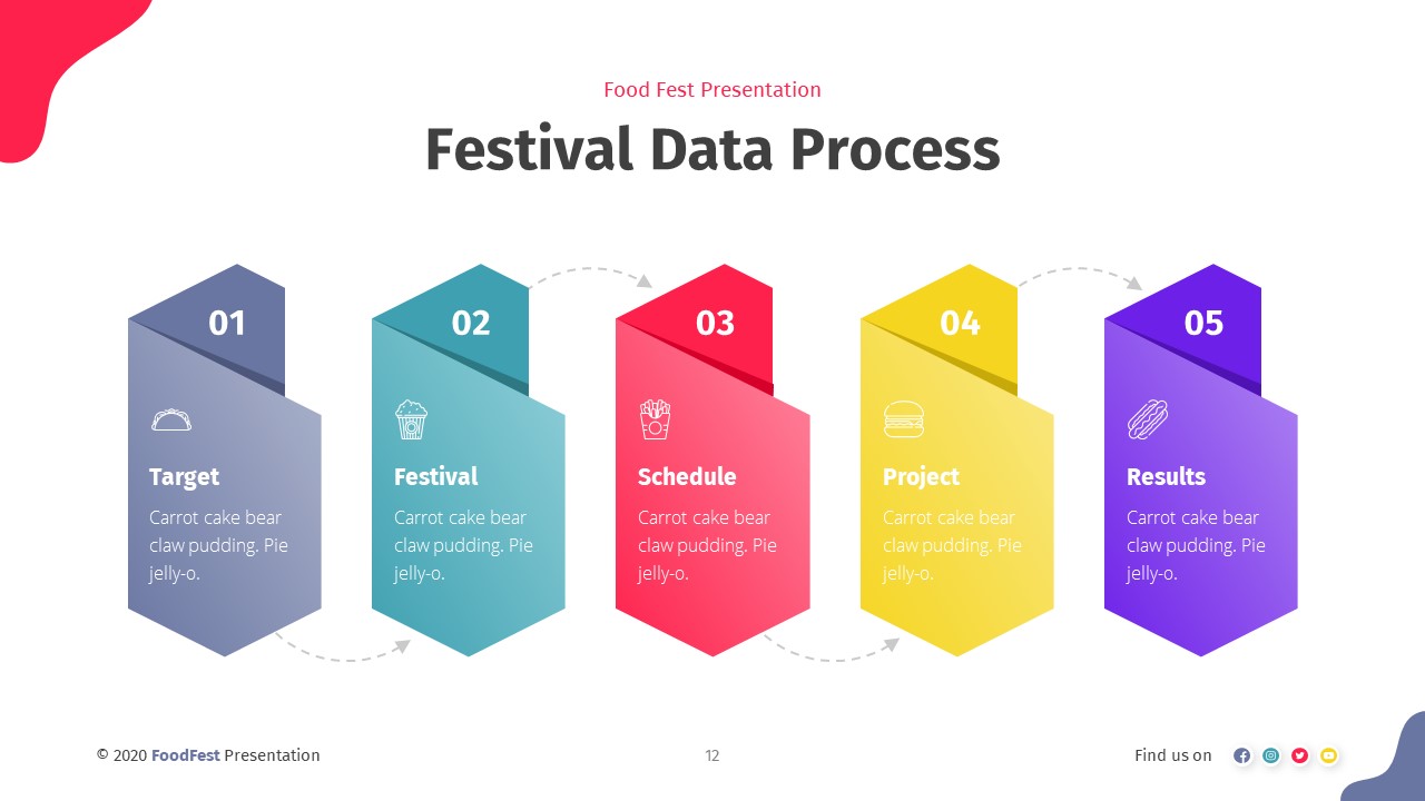 FoodFest - Food Festival PowerPoint Template, Presentation Templates