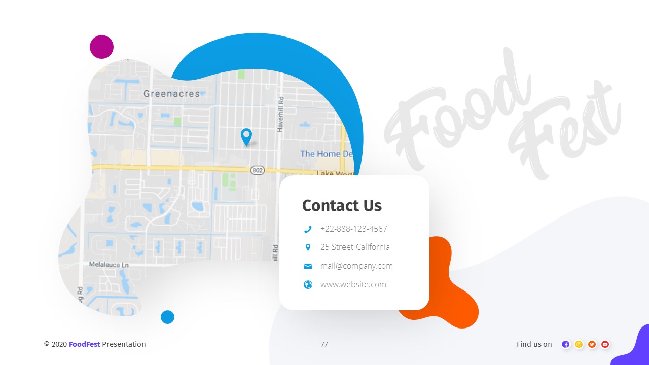 FoodFest - Food Festival PowerPoint Template by BrandEarth | GraphicRiver