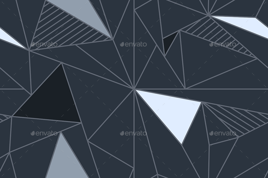 Colorful Mosaic Polygon Seamless Patterns, Graphics | GraphicRiver