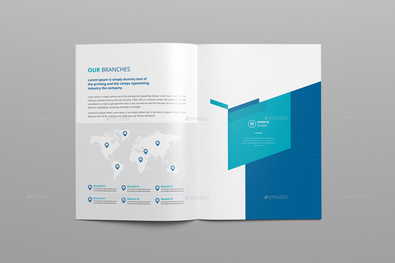 Modern Company Profile, Print Templates | GraphicRiver