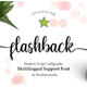 Flashback Script Font, Fonts | GraphicRiver