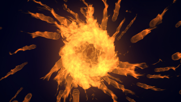 Swirling Fire Reveal, After Effects Project Files | VideoHive