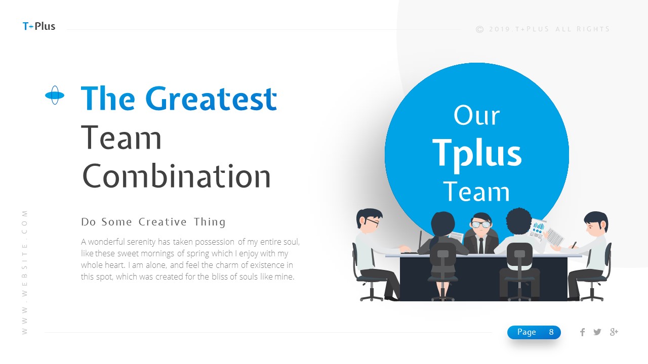 T-Plus Morph Creative PowerPoint Template by RRgraph | GraphicRiver